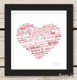 Shakespeare Valentines Printable - Aspen Jay