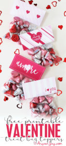 Free Valentines Treat Bag Toppers - Aspen Jay