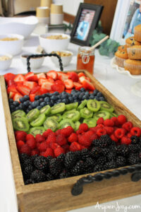 How to Create an Epic Yogurt Parfait Bar - Aspen Jay