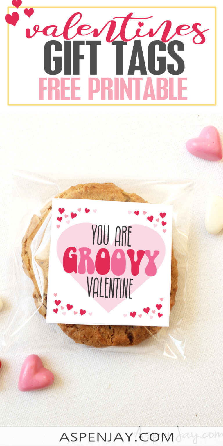 Free Printable Valentine Tags – Insanely Cute Classroom Favors - Aspen Jay