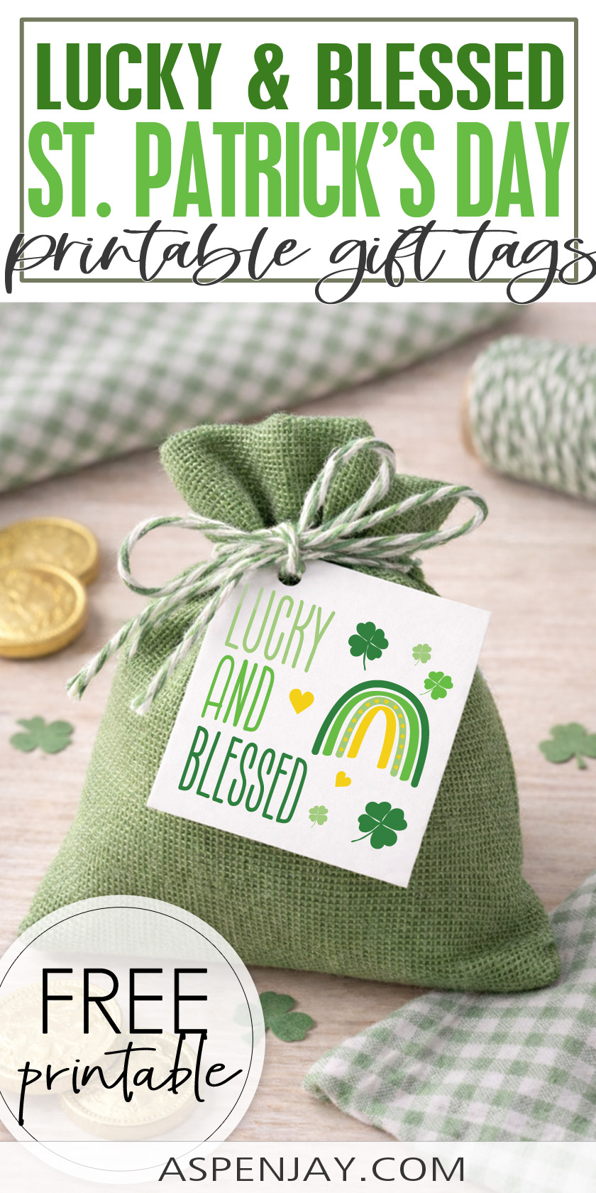 Free St. Patrick’s Day Gift Tags – The Cutest Lucky Treat Favors ...