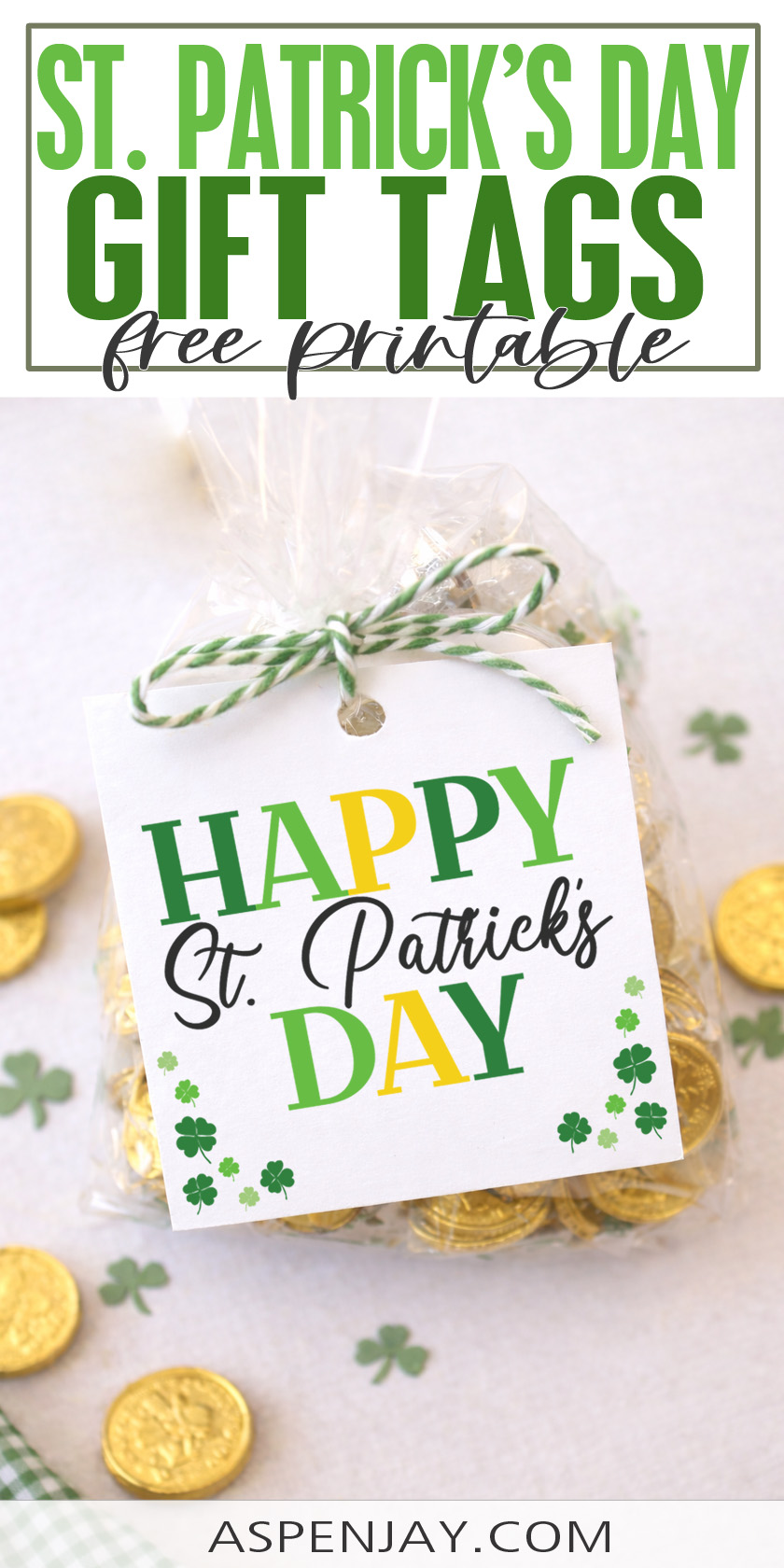 Free St. Patrick’s Day Gift Tags – The Cutest Lucky Treat Favors ...