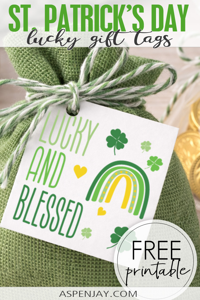 Free St. Patrick’s Day Gift Tags – The Cutest Lucky Treat Favors ...