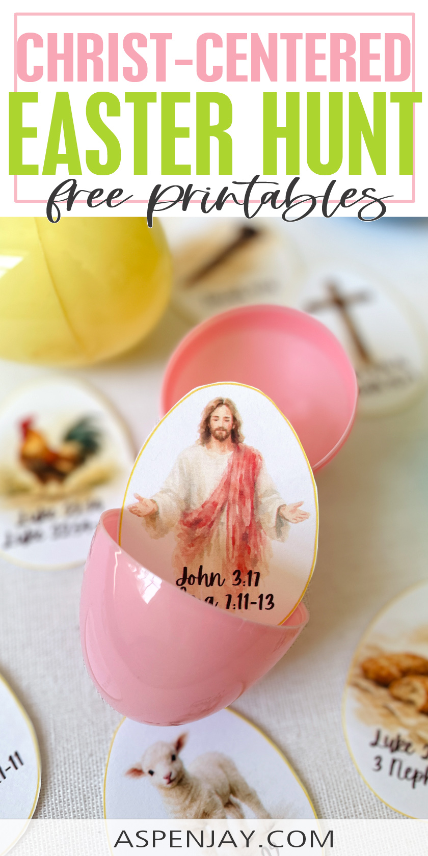Christ-Centered Easter Egg Hunt for Kids (Free Printable) - Aspen Jay